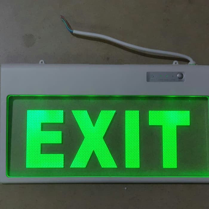 Jual Lampu Petunjuk EXIT / Lampu Sign / Lampu EXIT LED Tipe Tulisan ... Jual Lampu Petunjuk EXIT / Lampu Sign / Lampu EXIT LED Tipe Tulisan ...