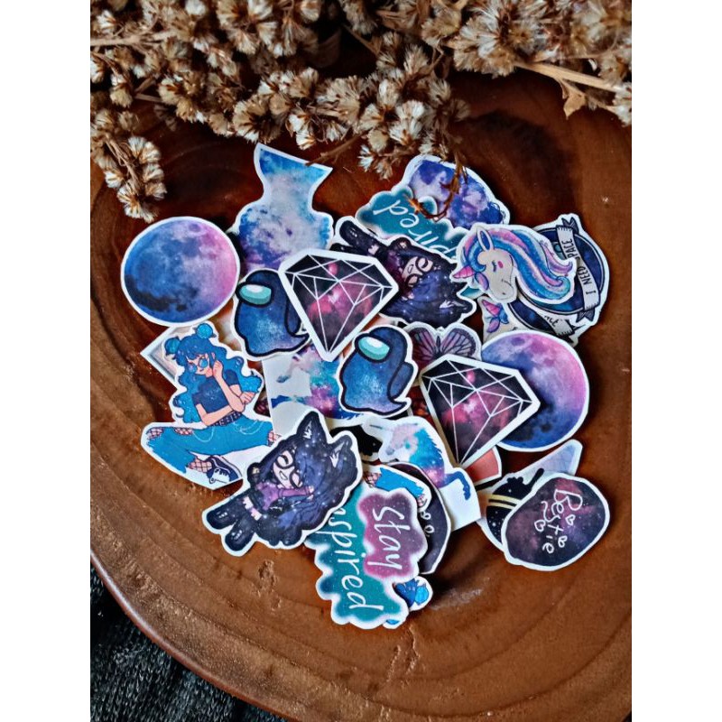 Jual NO GLOSSY STIKER TUMBLR AESTHETIC 45 PCS STICKER ESTETIK RETRO ...