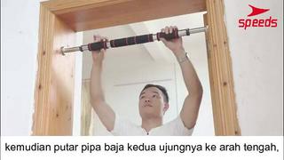 Jual Speeds Pull up Bar Door Alat Gym Chinning Bar / Alat pull up Iron ...