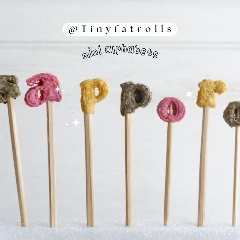 Jual Mini alphabets cookies by Tinyfatrolls | Shopee Indonesia