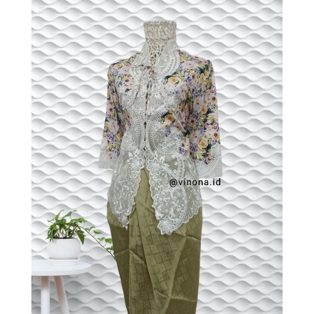 Jual Crop Kebaya Pattern Series | Shopee Indonesia
