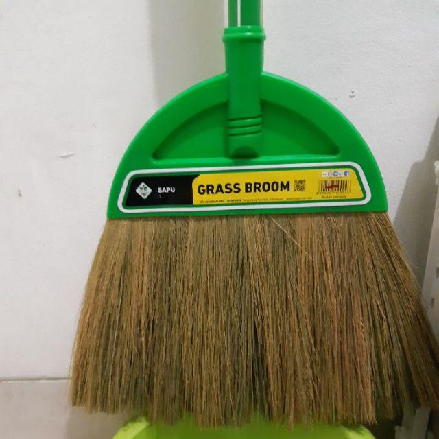 Clean Matic - Sapu Rumput ( Grass Broom ) | Shopee Indonesia