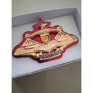 Jual brevet wing pin lencana pdh penyidik pm polisi militer Indonesia ...