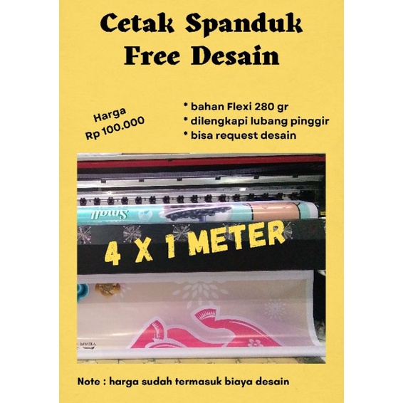 Jual SPANDUK 4x1 METER | Shopee Indonesia