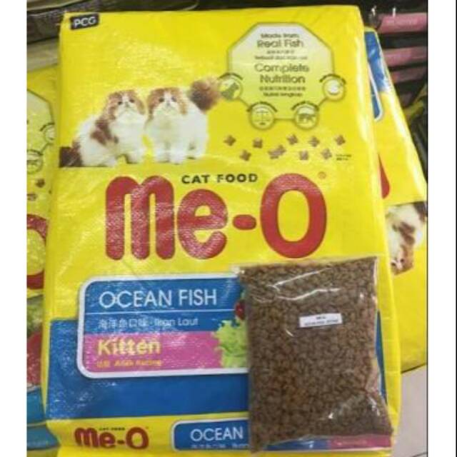Jual MEO KITTEN OCEAN FISH 1 KG / ME-O | Shopee Indonesia
