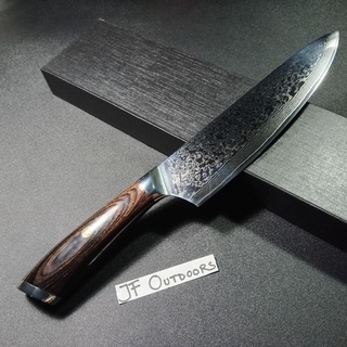 Jual Pisau Dapur Pisau Sushi Pisau Chef 8" Yamashiro VG10 Damascus M4 ...
