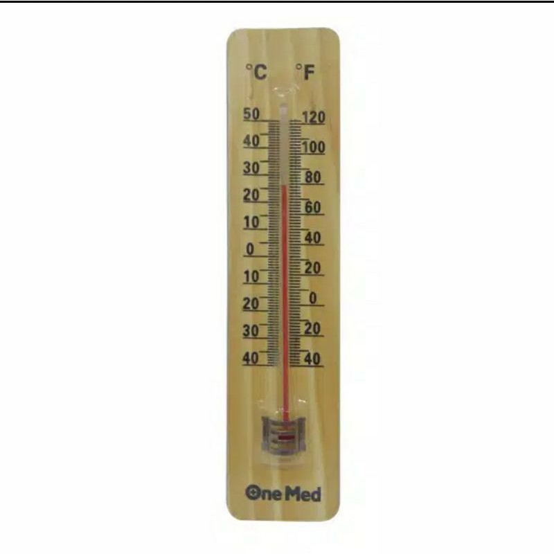 Jual THERMOMETER TERMOMETER TERMO METER THERMOMETRE KAYU SUHU RUANGAN ...