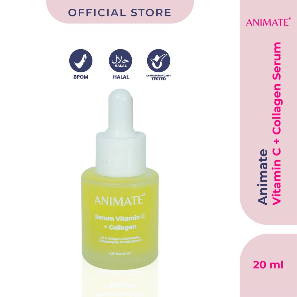 Jual Animate Vitamin C + Collagen Serum 20ml | Shopee Indonesia