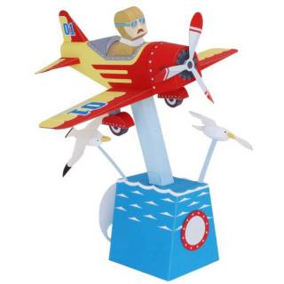 Jual Traveling Pilot Papercraft Indonesia|Shopee Indonesia