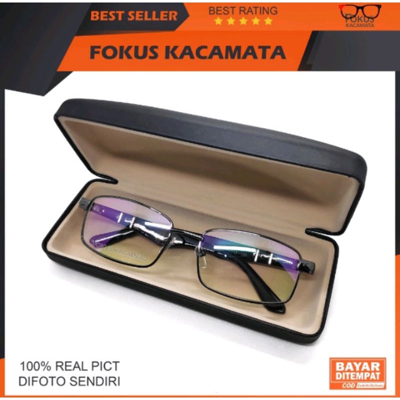 Jual Original Kacamata baca pria plus 2 in 1 Bifokal bisa baca dan ...