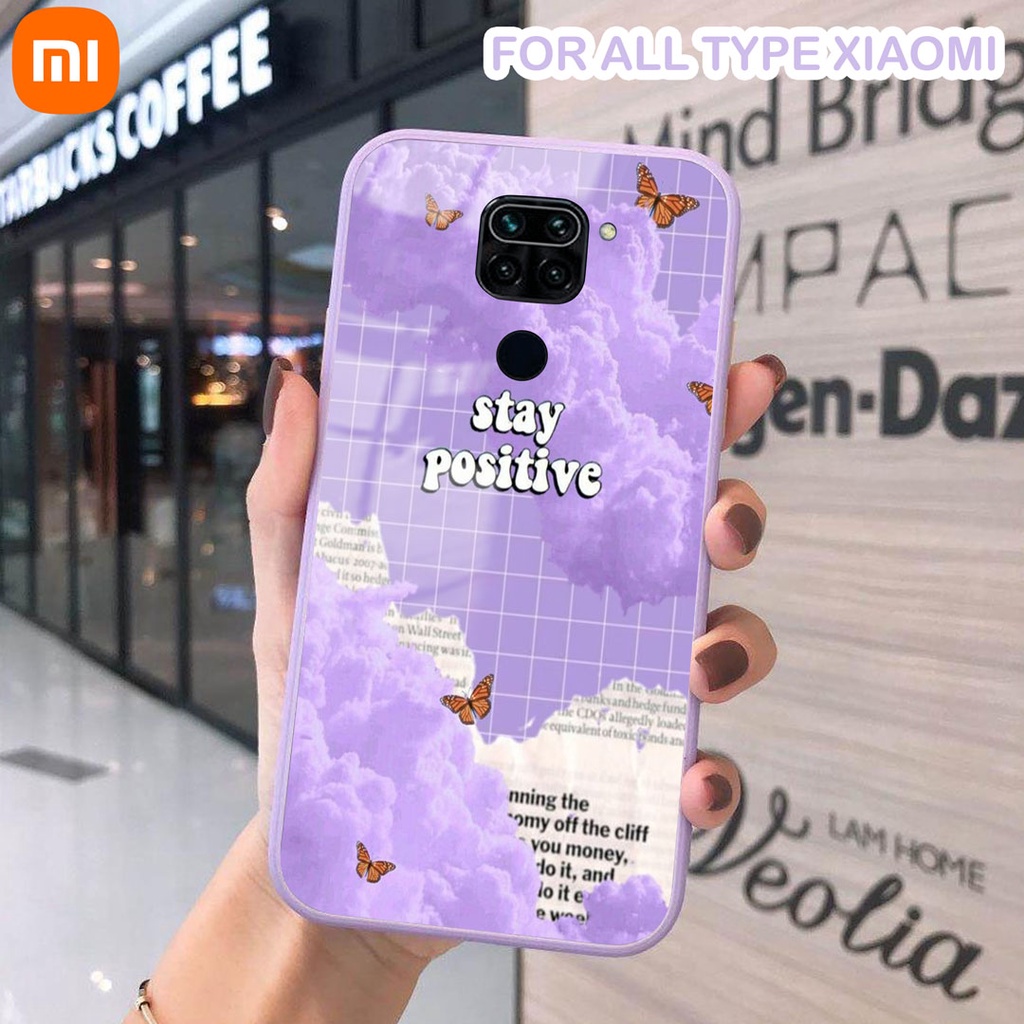 Jual [FC18] Softcase Kaca Warna Lilac/Ungu For Xiaomi Redmi Note 9 Note ...