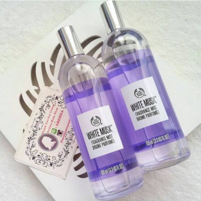 The Body Shop White musk body mist 100ml | Shopee Indonesia