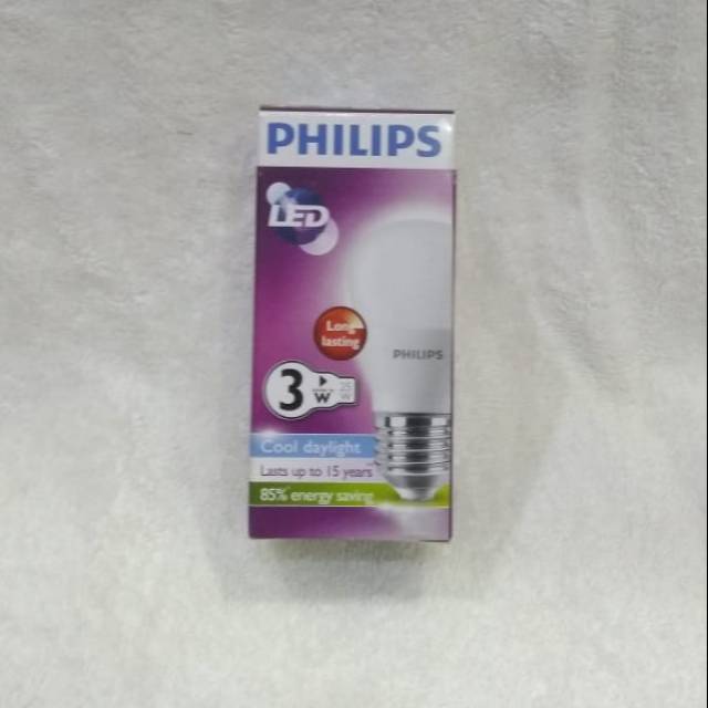 Jual Lampu Philips Led 3 w putih | Shopee Indonesia