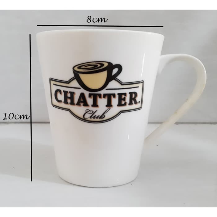 Jual Gelas Chatter Club / Gelas Beling / Gelas Kopi / Gelas Kaca / Box ...