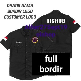 Jual kemeja dishub Baju dishub seragam dishub kemeja dinas perhubungan ...