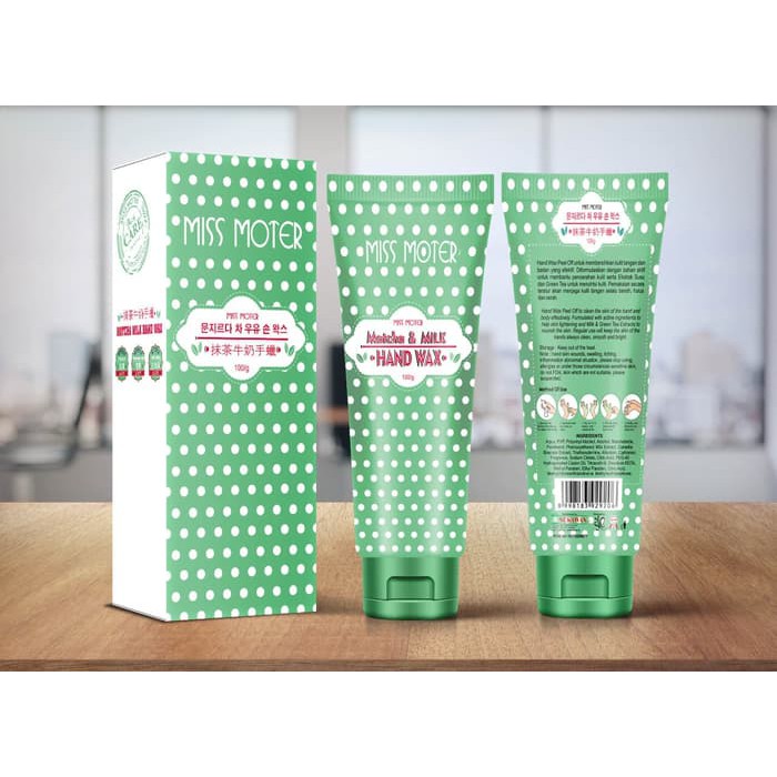 Jual MISS MOTER Hijau BPOM IJO MATCHA AND MILK HAND WAX | Shopee Indonesia
