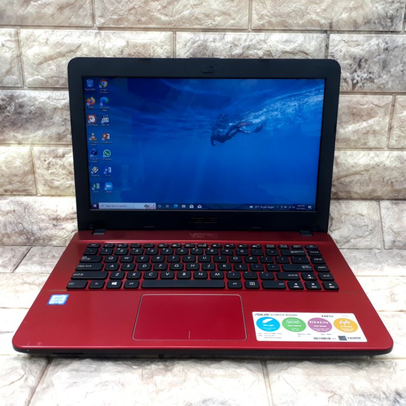 Jual Laptop Asus X441UA i3-6006 Ram 4gb Hdd 500gb Merah | Shopee Indonesia