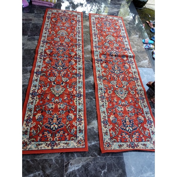 Jual PL/PRELOVED "KARPET TURKI GULUNG ASLI uk65×250 " harga satuan ...