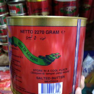 Jual Butter Wisman 2kg / Wijsman 2270gr Kaleng | Shopee Indonesia