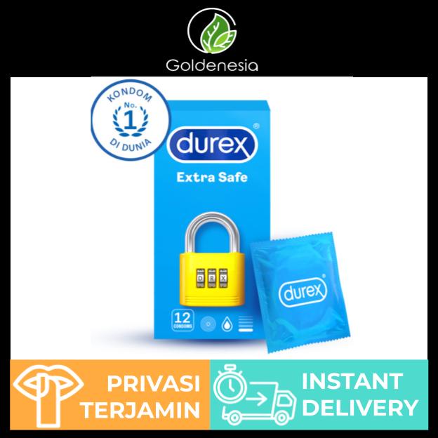 Jual Durex Extra Safe 12s - Kondom Tebal Pria Indonesia|Shopee Indonesia
