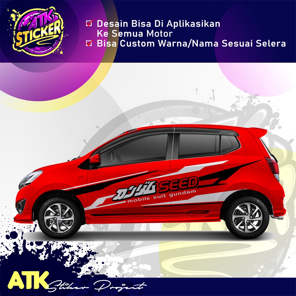 Jual Stiker Strip Xpander Sticker Strip Modifikasi 8 Warna Modifikasi ...