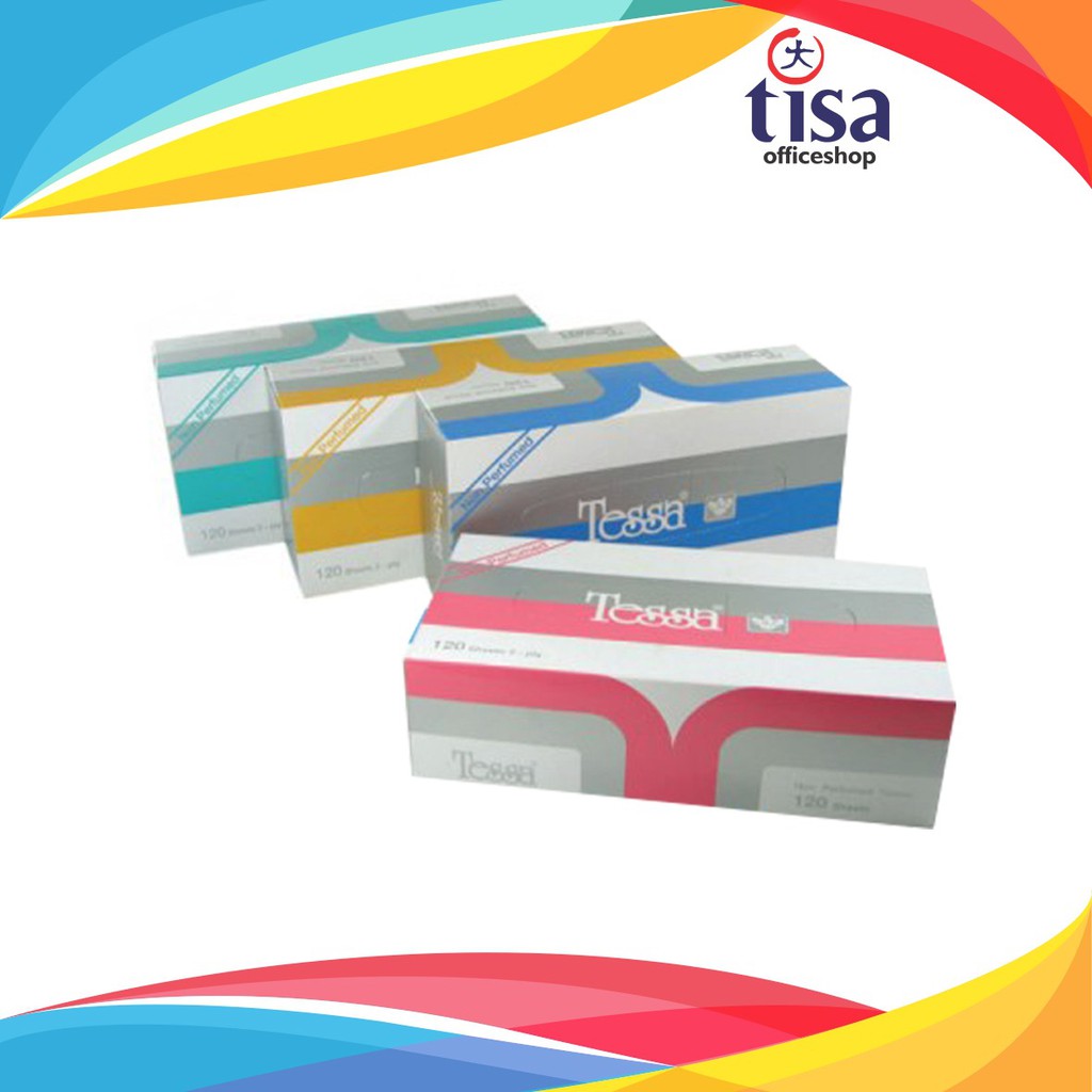 Jual TISSUE FACIAL TESSA KOTAK TM05 ISI 120 SHEETs Indonesia|Shopee ...