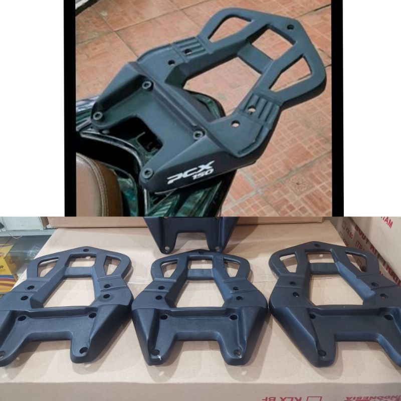 Jual breket bracket box pcx 150 lokal pcx 160 - dudukan box honda pcx ...