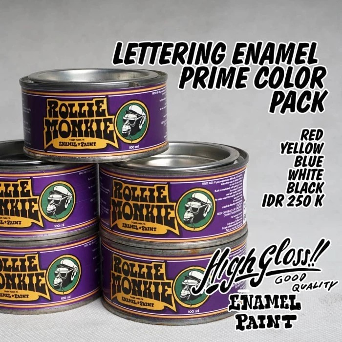 Jual Lettering Enamel Primer Pack | Shopee Indonesia