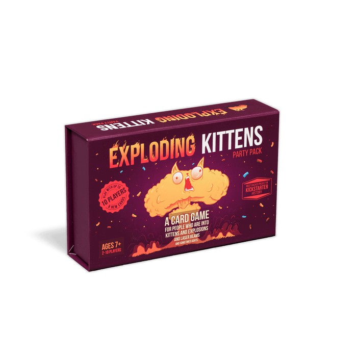 Exploding Kittens Party Edition ( Original ) - Party Pack | Shopee ...