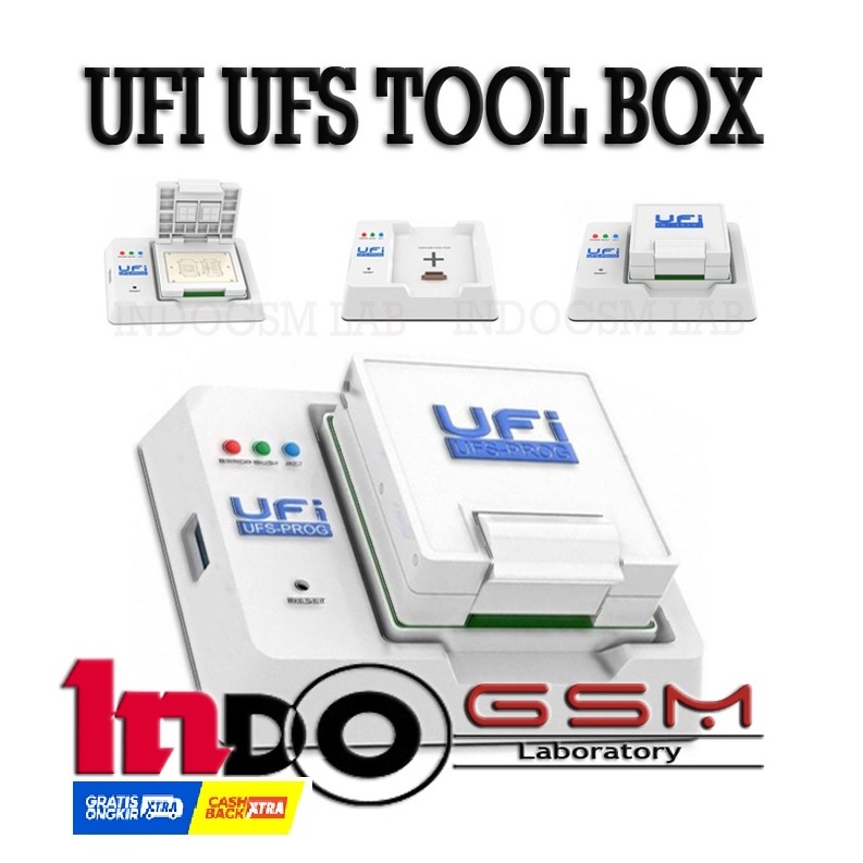 Jual UFI UFS TOOL BOX UFS TOOLBOX FULLSET SOCKET UFI UFS BGA 153-254 ...