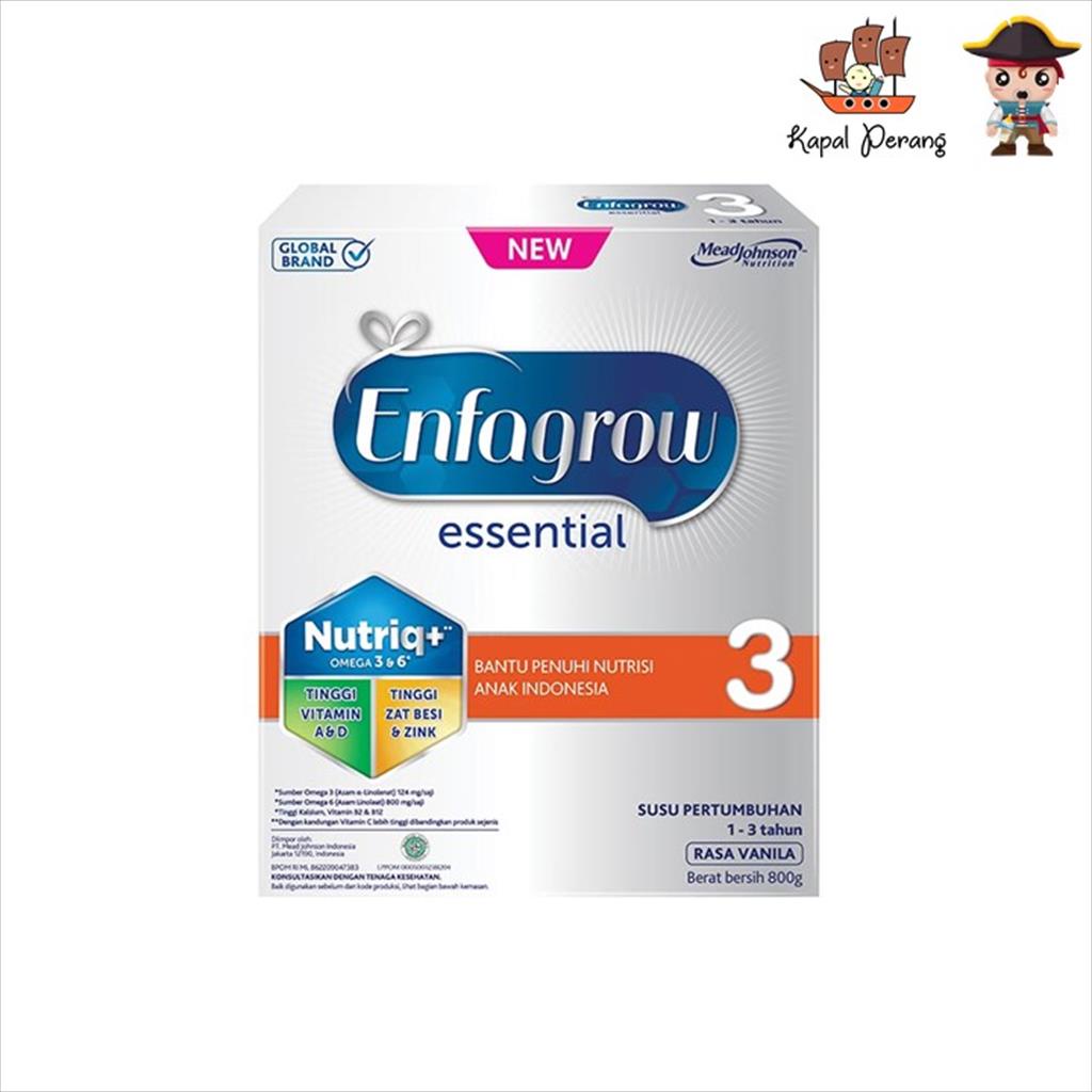 Enfagrow ESSENTIAL 3 Susu Formula 800 gram Vanila | Shopee Indonesia