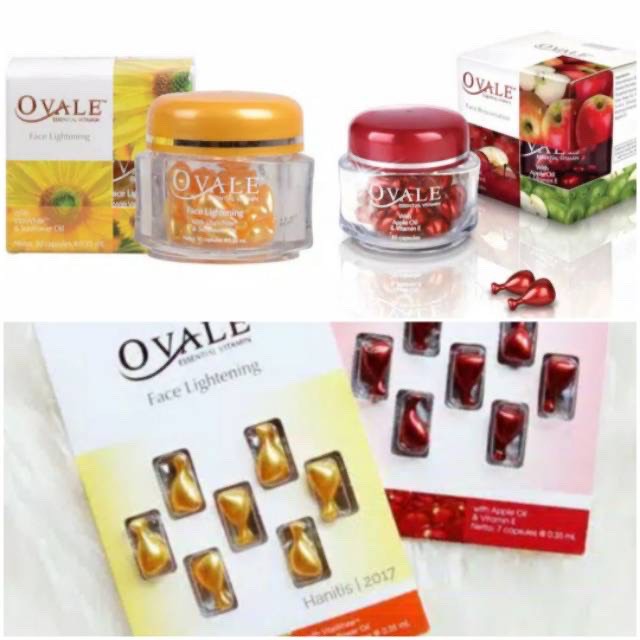 Jual Ovale essential vitamin wajah lightening dan face rejuvenation ...