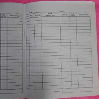 Buku Nota: Pembelian & Penjualan Kwarto (BM) | Shopee Indonesia