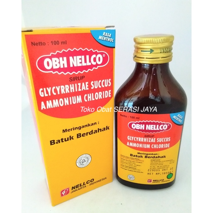 Jual OBH Nellco Syrup Batuk Berdahak Obat Batuk Hitam Obat Batuk ...