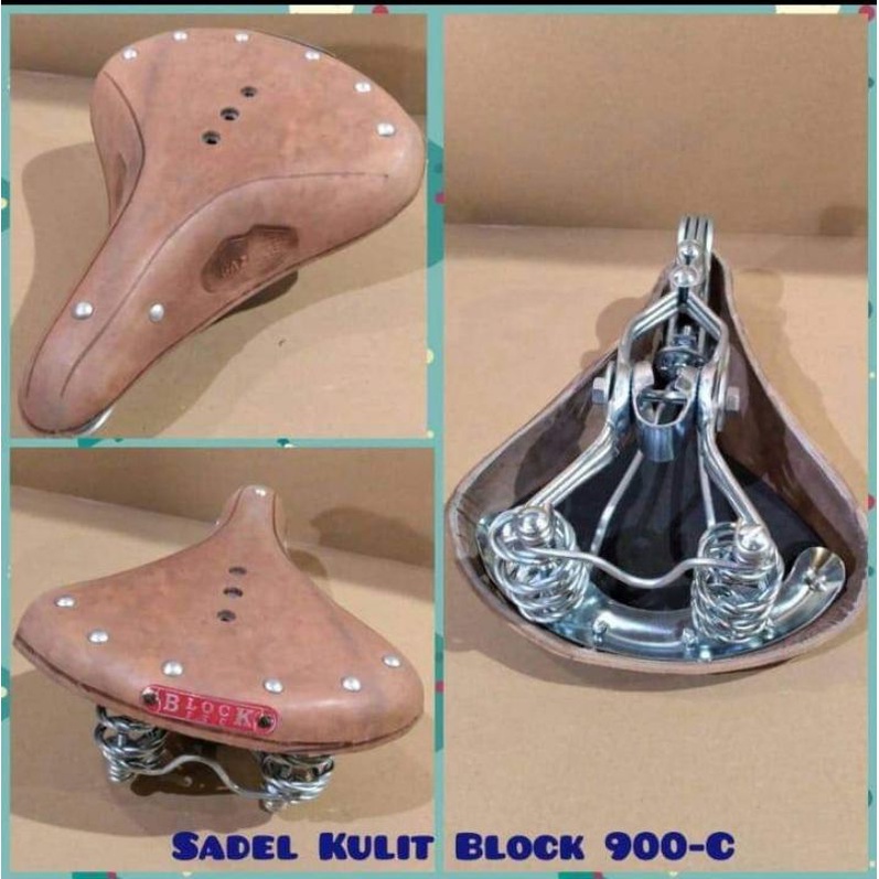 Jual REALPICK !!! SADEL SEPEDA ONTEL GAZELLE FULL KULIT - SADEL UNTO ...