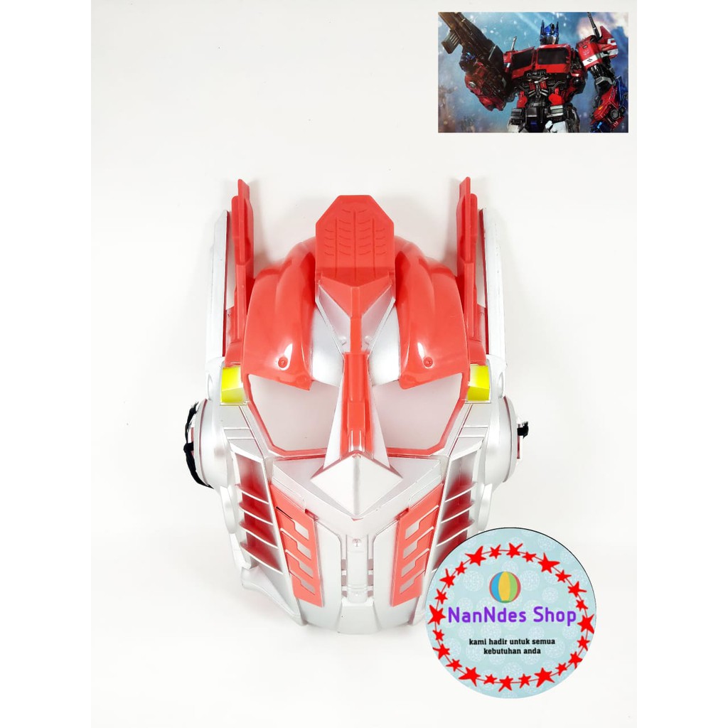 Jual Topeng Transformers Optimus Prime - Robot Transfromers Mask ...