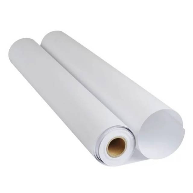 Jual Inkjet Roll paper HVS/plain paper 80gsm Diameter core 2" Lebar ...