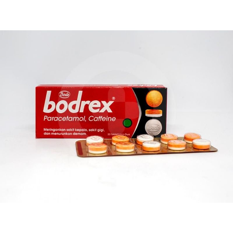 Jual Bodrex 2 blister 20 Tablet Sakit kepala dan Paracetamol | Shopee ...