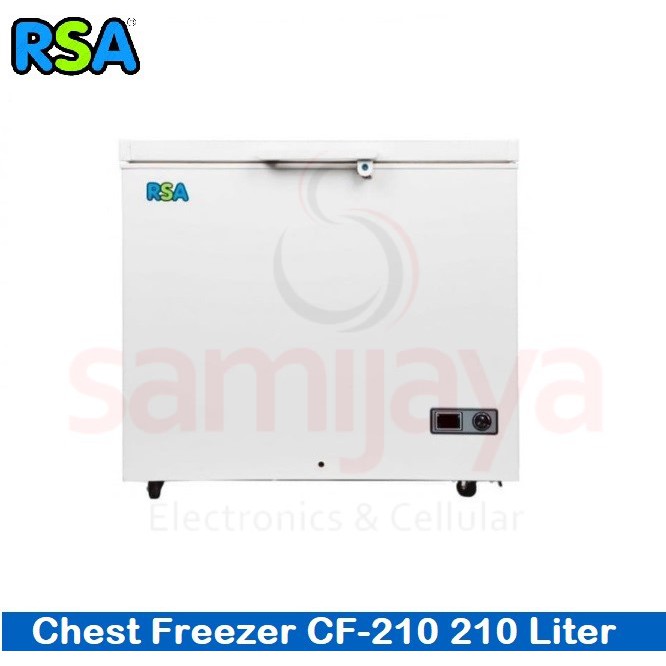 Jual FREEZER BOX RSA CF-210 / RSA CF 210 CHEST FREEZER 210 LITER ...