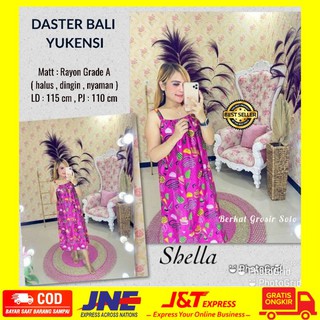 Daster Bali Seksi Kerut Yukensi Kekinian Bahan Rayon Baju Tidur Wanita ...