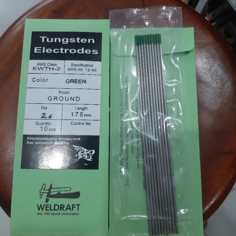 Jual Kawat las tungsten 1.6 mm 2.4 mm merah hijau kawat las alumini ...
