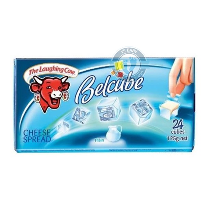 Jual The Laughing Cheese Cow Belcube - Party Cubes Blue - Plain 24 ...
