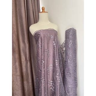 Jual Bahan Kain Kebaya dan Bridesmaid Brokat Tile Premium Motif ...