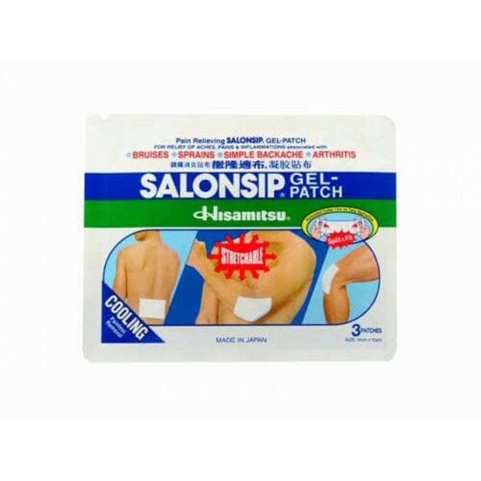Jual SALONSIP GEL PATCH (3Patchs)-HISAMITSU (JAPAN) Indonesia|Shopee ...