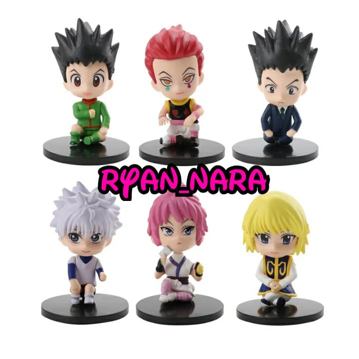 Jual Mainan Pajangan Action Mini Figure Anime Hunter X Hunter Hisoka ...
