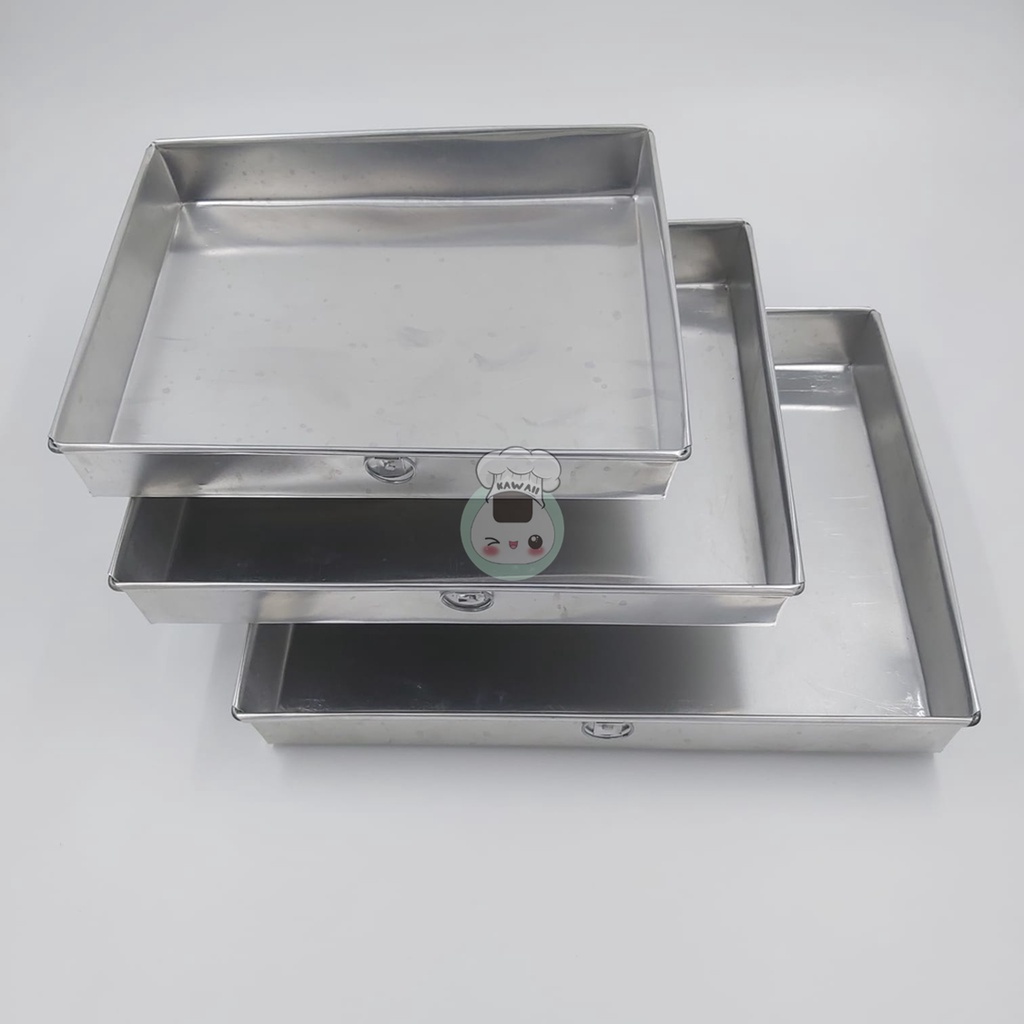 Jual LOYANG PERSEGI ALUMINIUM UK. 34,5 x 27,5 x 4,5 cm ( BARANG CACAT ...