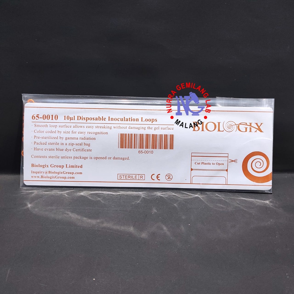 Jual 65-0010 10ul Jarum Ose Disposable / Disposable Inoculation Loops ...