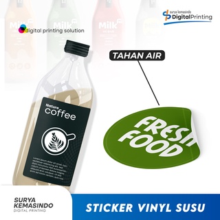 Jual Sticker Vinyl (CUSTOM) - Sticker Anti Air - Sticker Label Custom ...