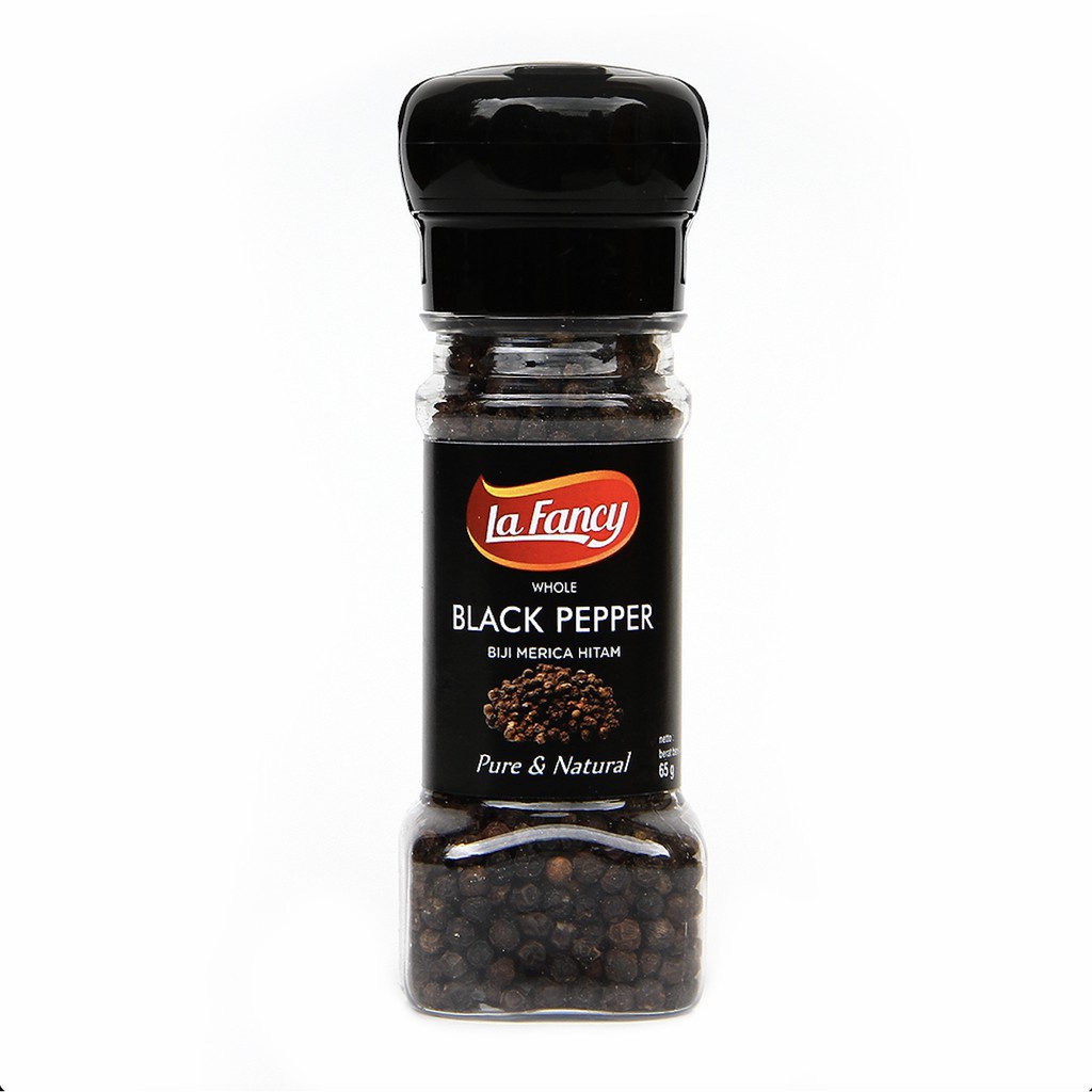 Jual La Fancy Foods Merica Hitam Biji Murni Tutup Grinder 65g | Shopee ...