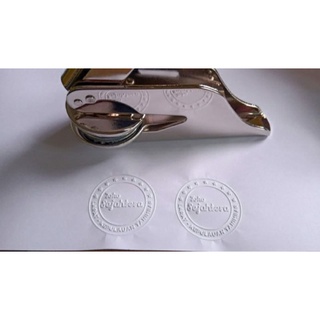 Jual Stempel Emboss / Stempel Timbul (Pocket) + (design) komplit siap ...